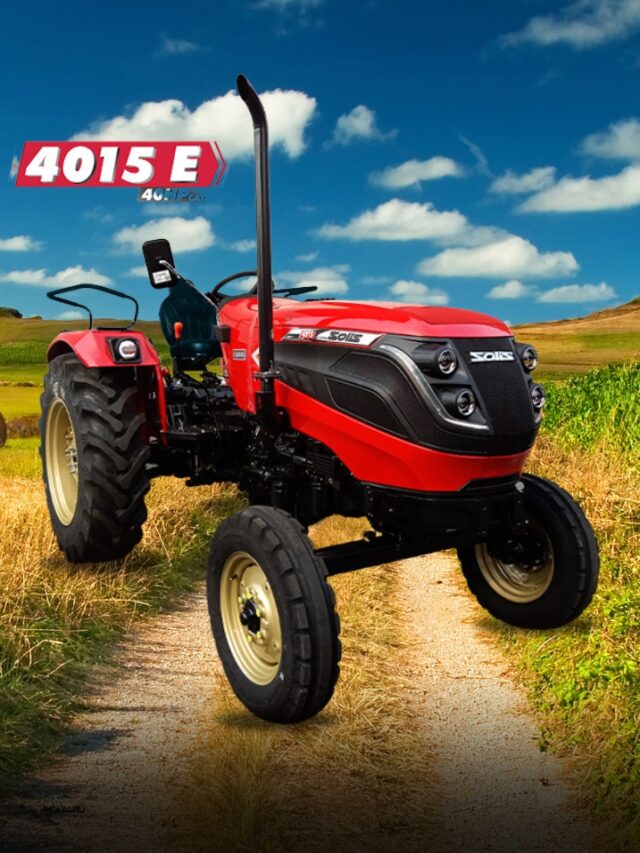 40 HP में SOLIS 4015 E एक शानदार और मजबूत ट्रैक्टर - Web Stories